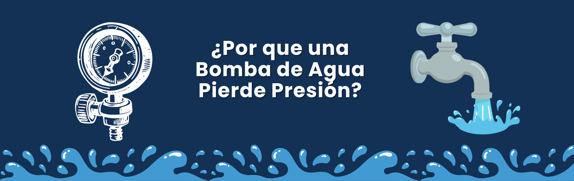 ¿Por que una Bomba de Agua Pierde Presión? — Pump Stop Online S.A.S.